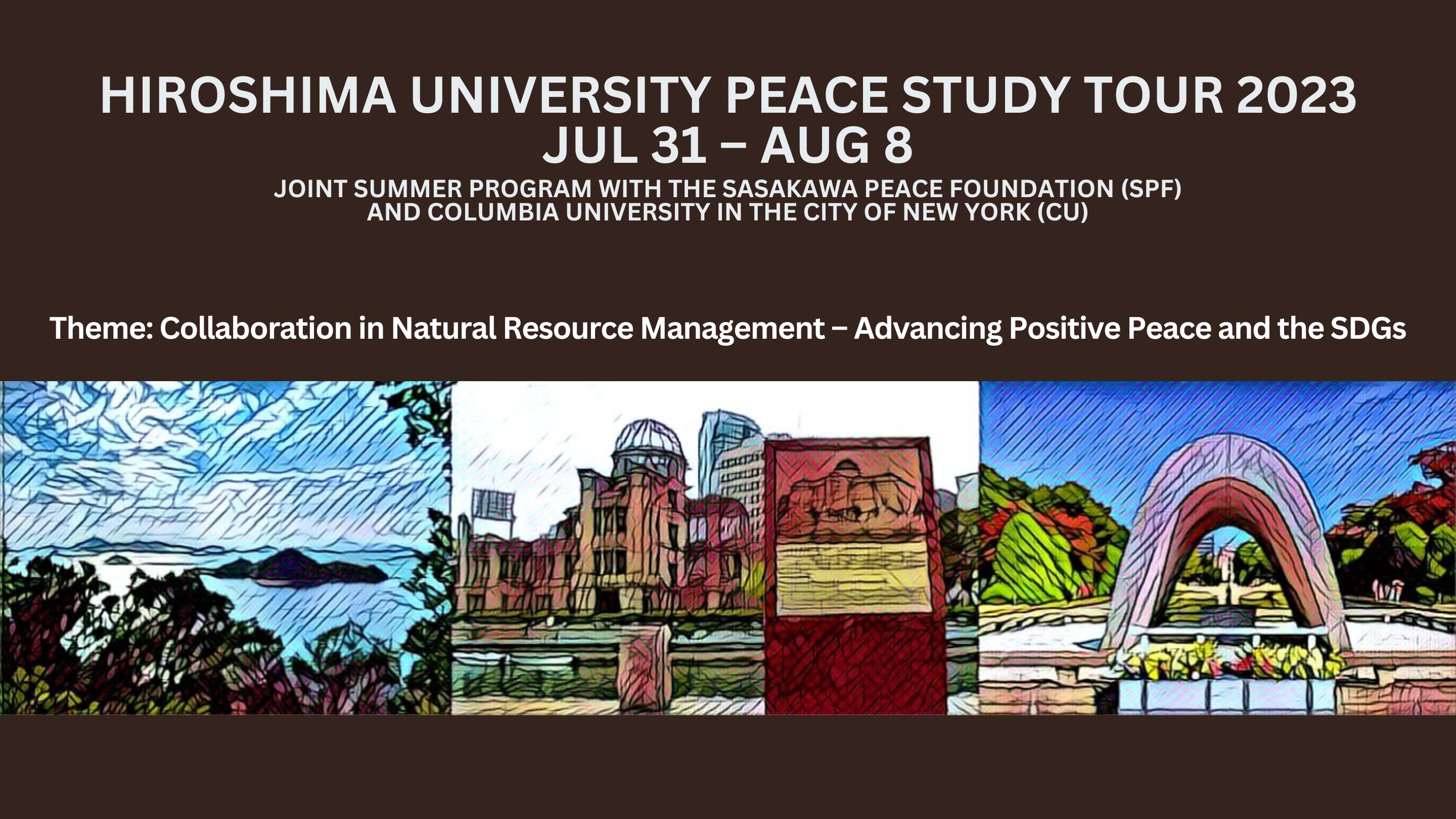 Hiroshima University Peace Study Tour 2023 - Network for Education and ...